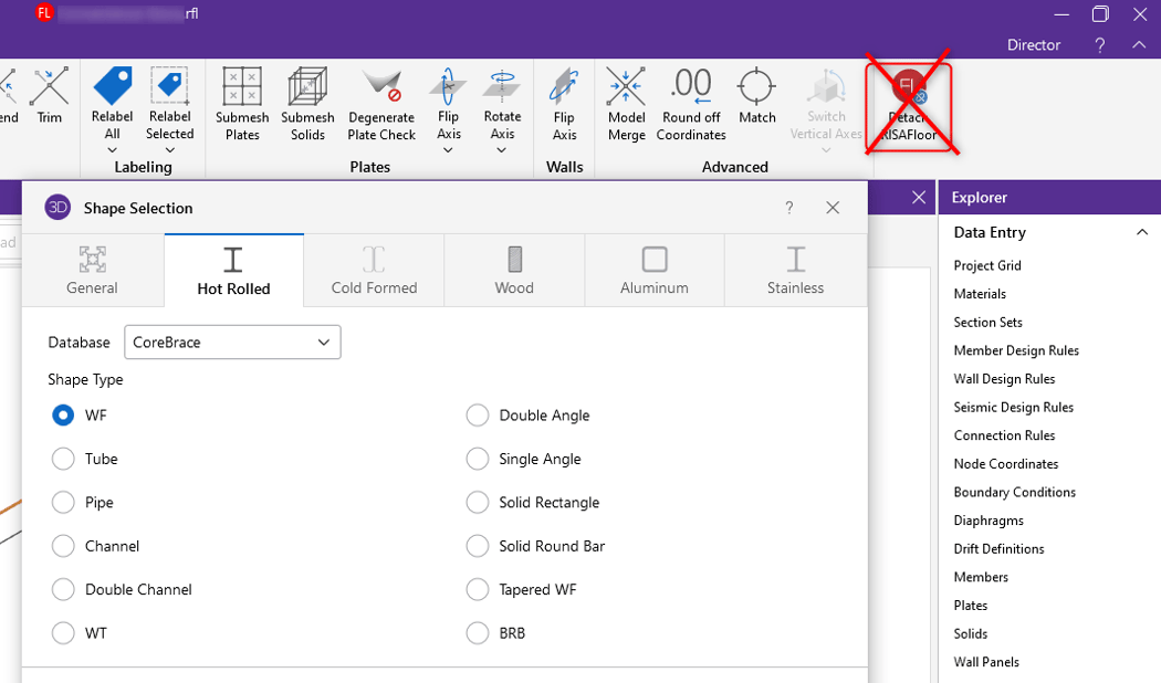 RISA | How to Model Multiple Pedestals/Loads on One Footing