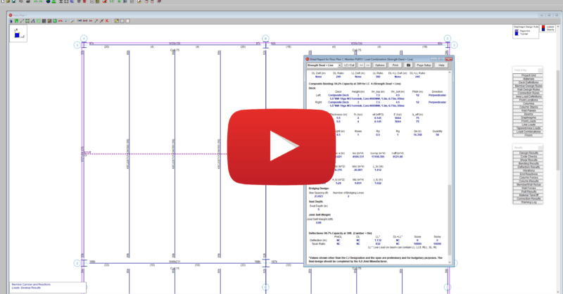 RISA | Using Virtual Joist Girders in RISA-3D