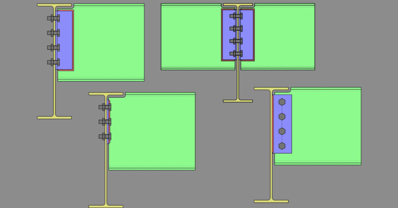 RISA | Defining Connections: Column to Beam Connections
