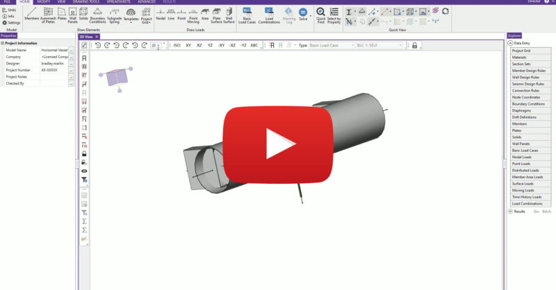 RISA | Using Model Generation Templates in RISA-3D