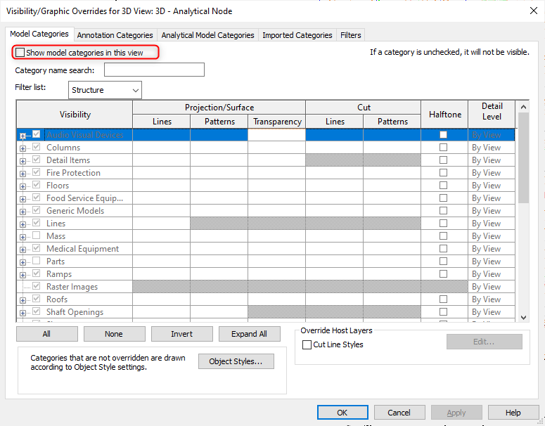 RISA | RISA-Revit Link: Reviewing the Analytical Model