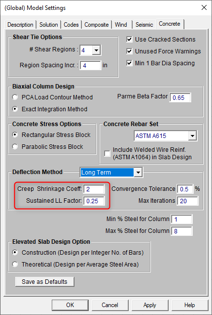 RISA | How To: Understand Long Term Deflection Results in RISAFloor ES