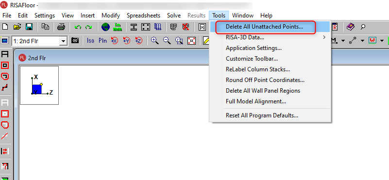 RISA | Added Ability to Move Nodes with Mouse in RISA-3D