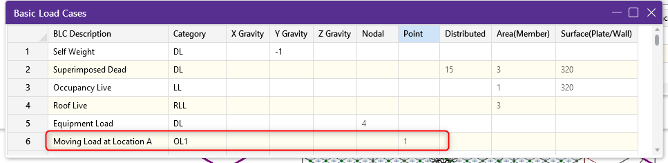RISA | How to View Step Results for Moving Loads in RISA-3D?