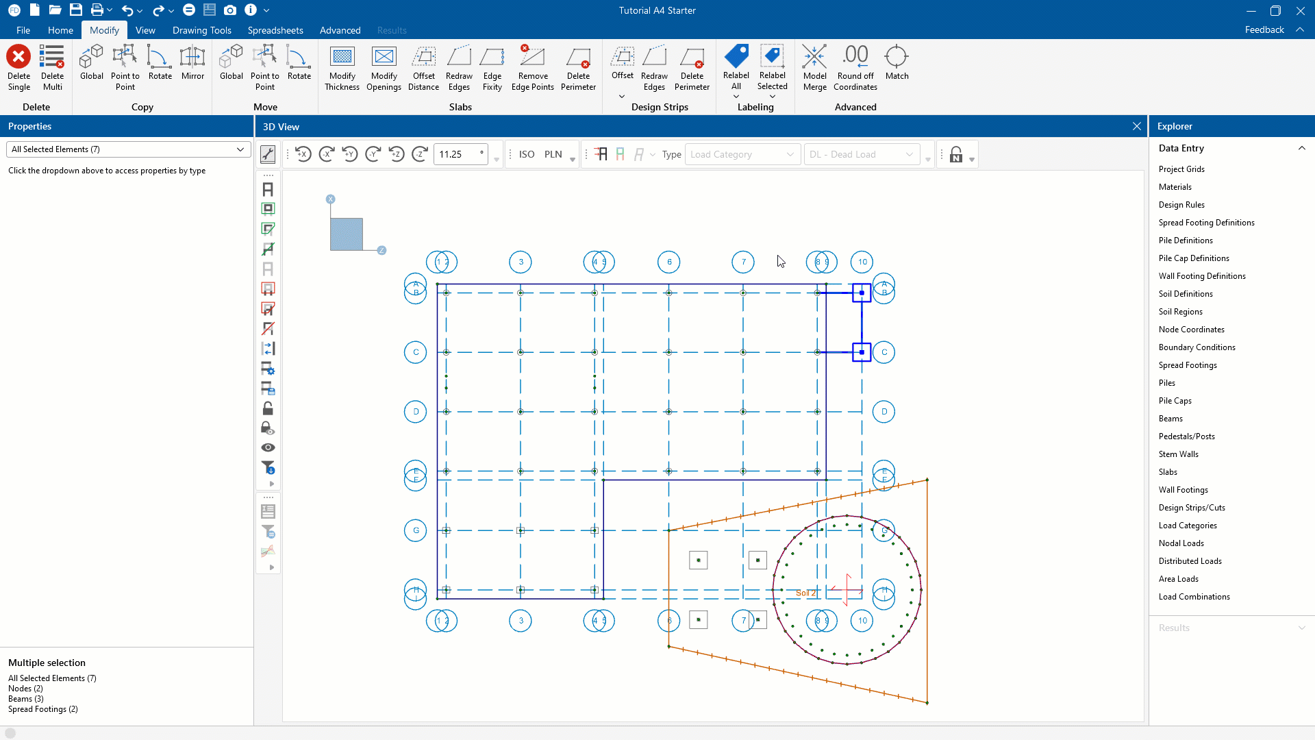 RISA | Enhanced "Move" Tools in RISAFoundation