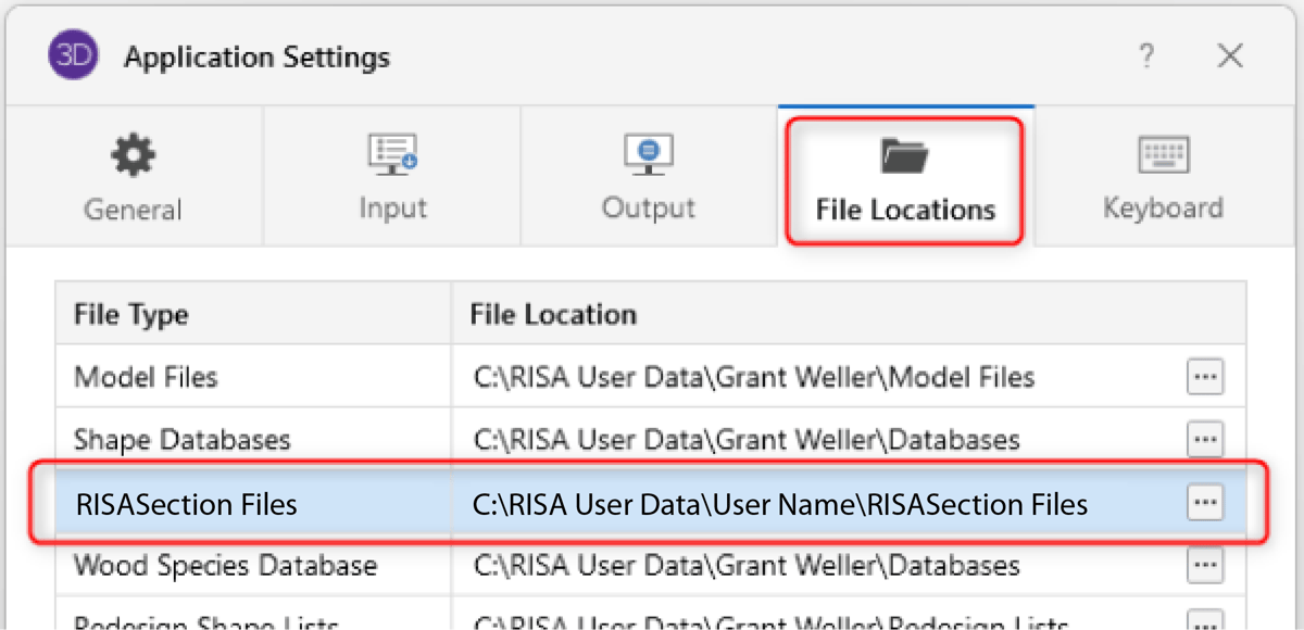 RISA | How to Import a RISASection Shape into RISA-3D