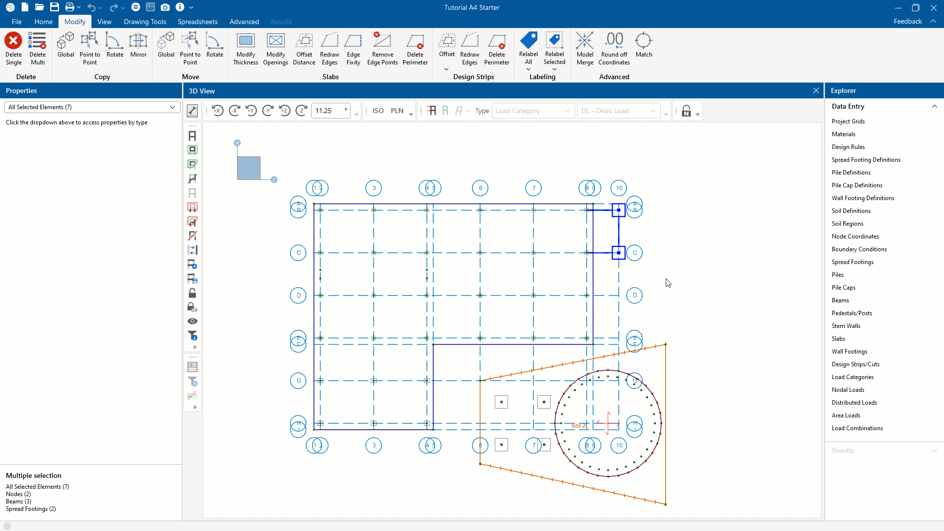 RISA | Enhanced "Move" Tools in RISAFoundation