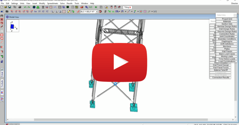 RISA | Viewing Design Foundations in RISA-3D