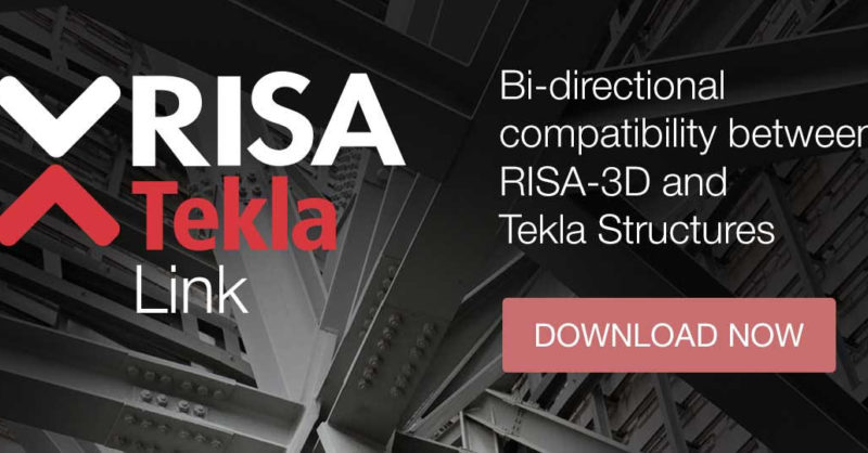 RISA | RISA-Tekla Link v8 Now Available