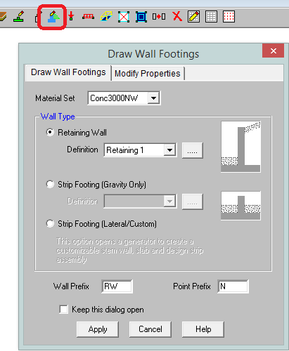 RISA | Which Wall Footing Type Should I Use?