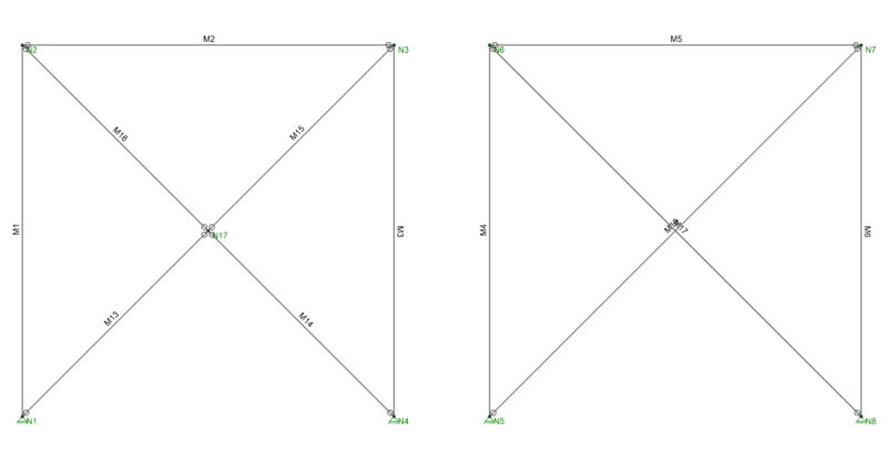 RISA | How to Model X-Bracing in RISA-3D